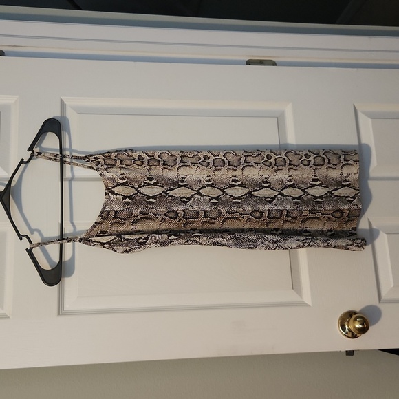 Windsor | Dresses | Windsor Python Mini Dress | Poshmark